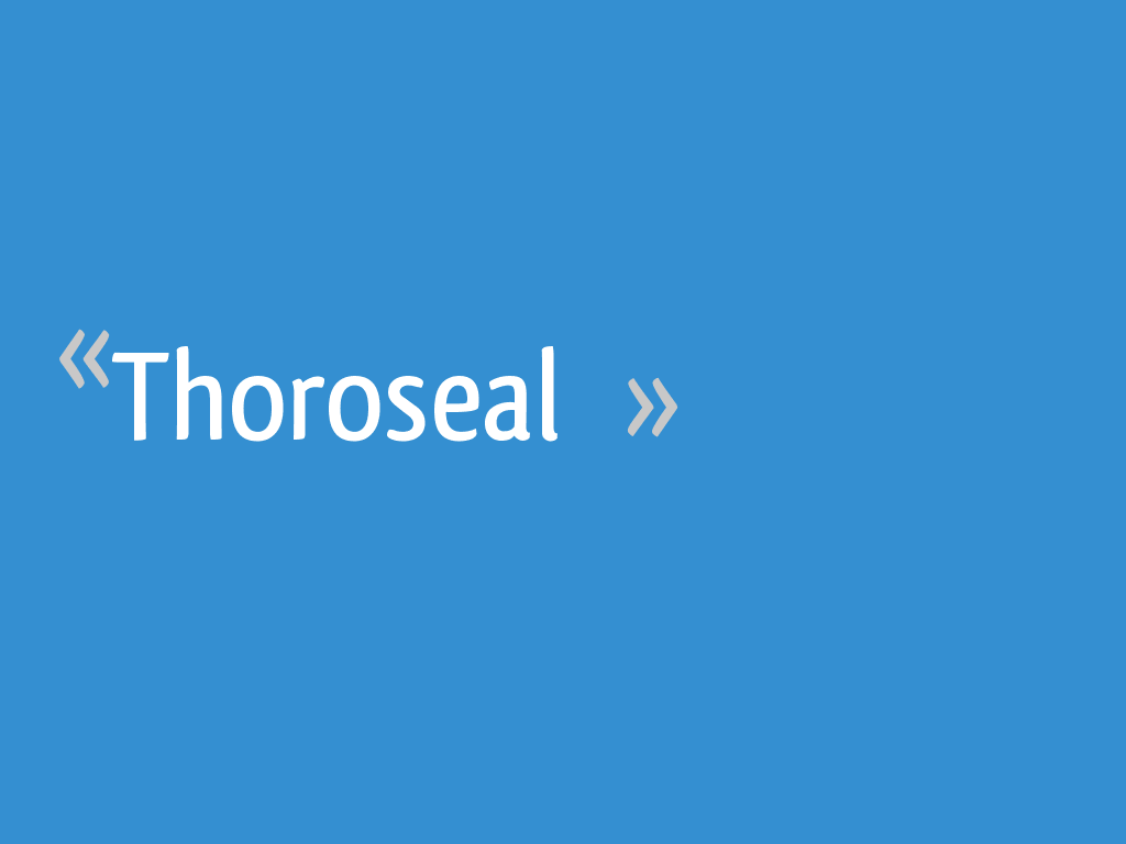 Thoroseal