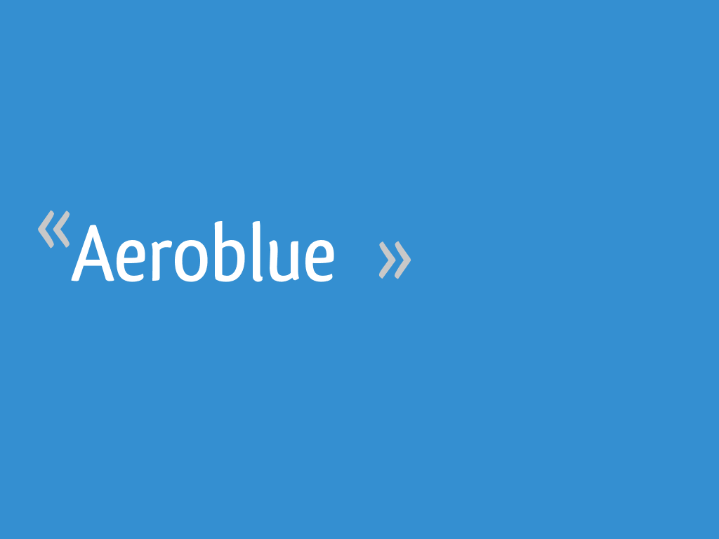 Aeroblue - 6 messages