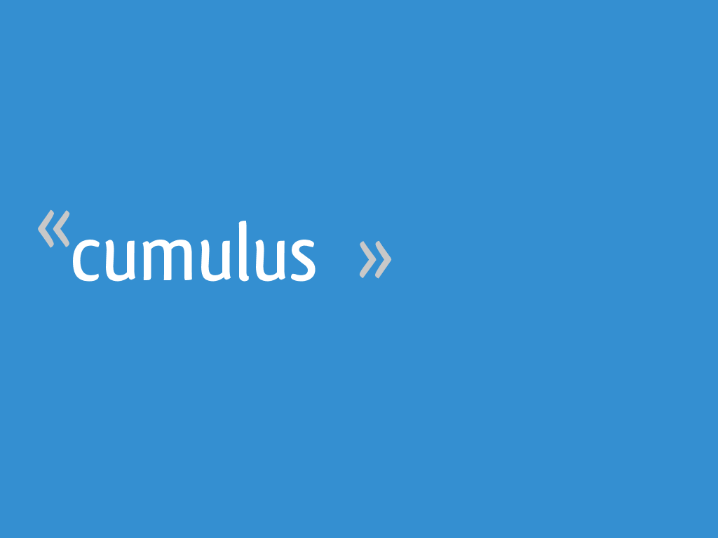 Cumulus - 9 messages